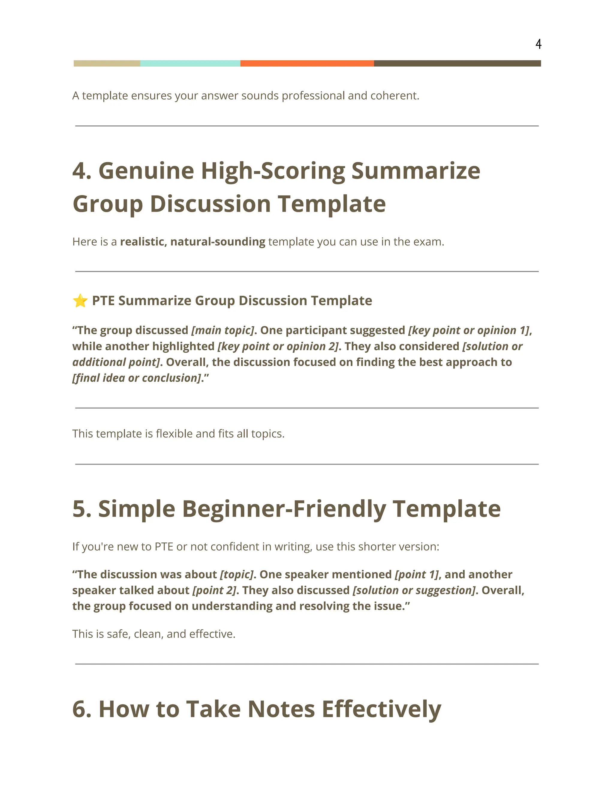 PTE Summarize Group Discussion Template PDF.pdf