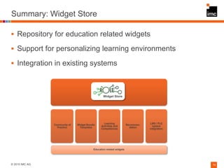 From widgets to competencies | PPT
