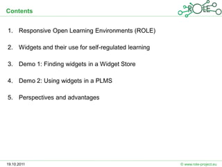 Finding and using web widgets for self-regulated learning | PDF | Home Entertainment Systems ...