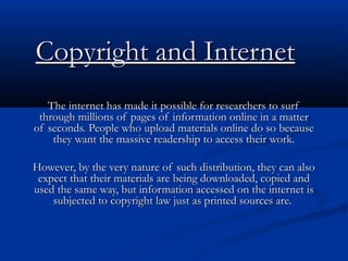 Introduction to Copyright | PPT