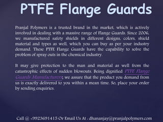 PTFE Flange Guards Supplier | PPT