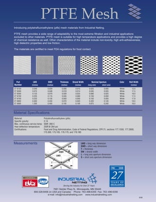 Ptfe mesh | PDF