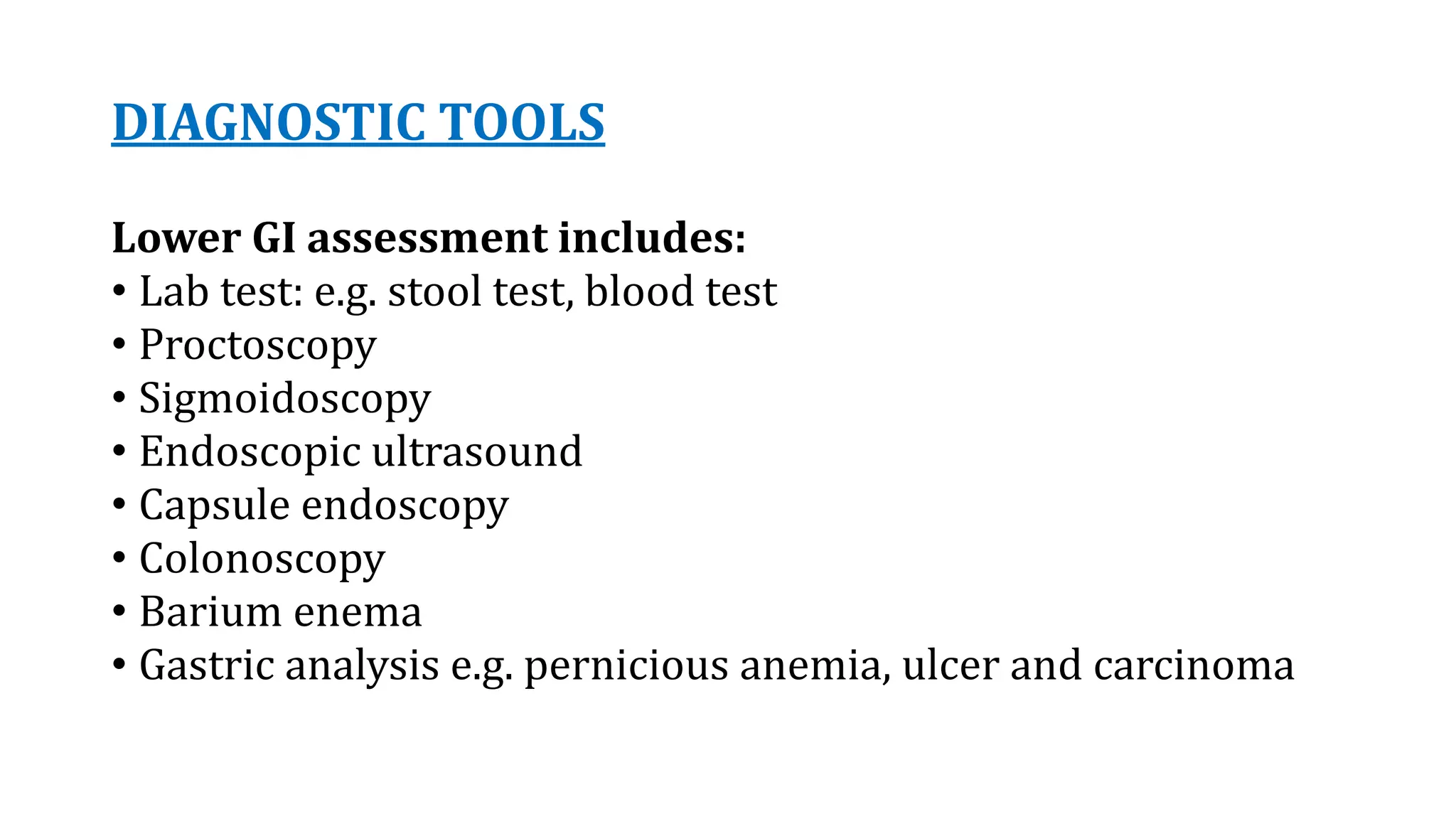 introduction of lower GI disorders | PPTX