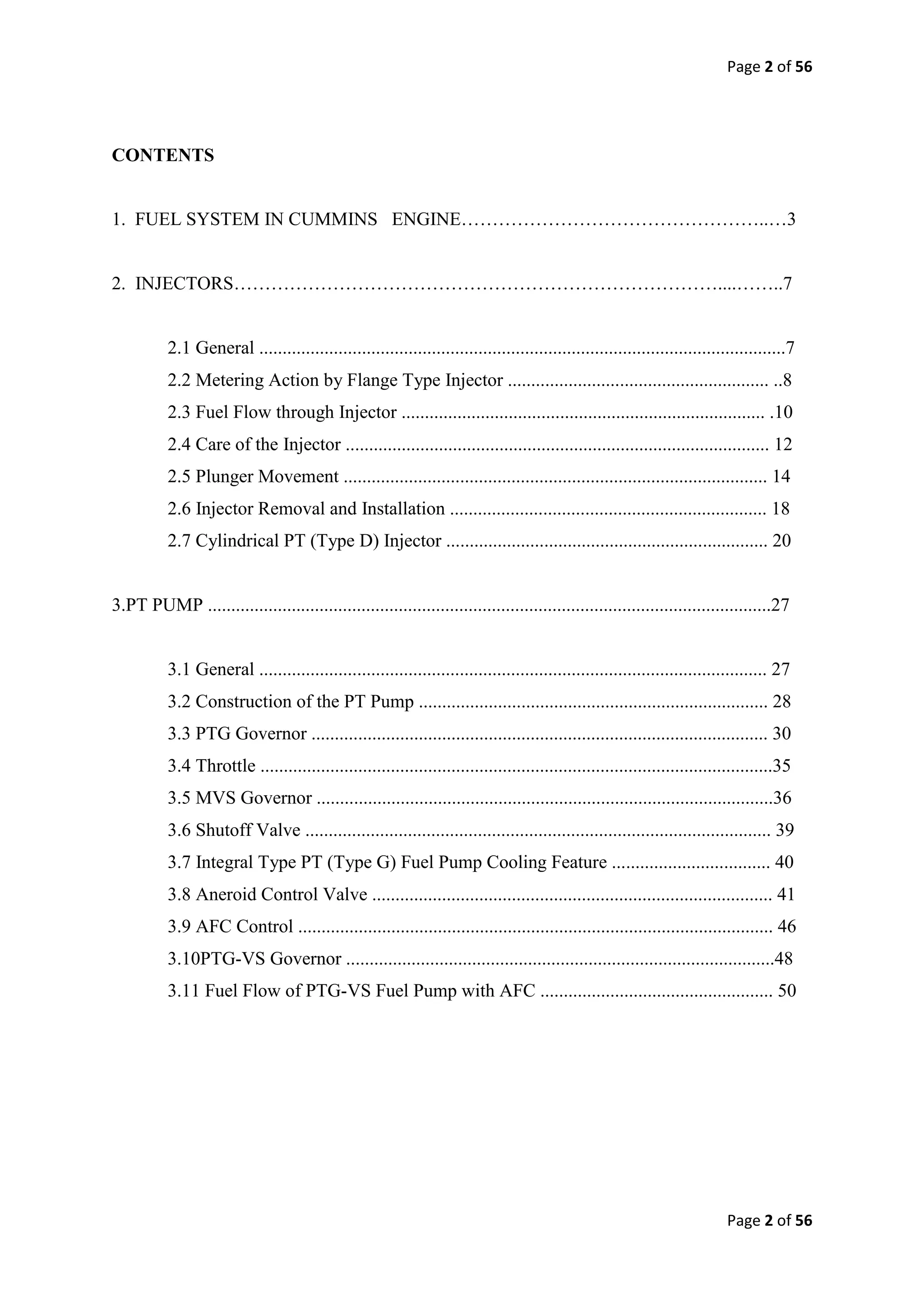 Pt fuel system | PDF