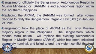 PTGC Regional Presentation #11. BARMM..pptx