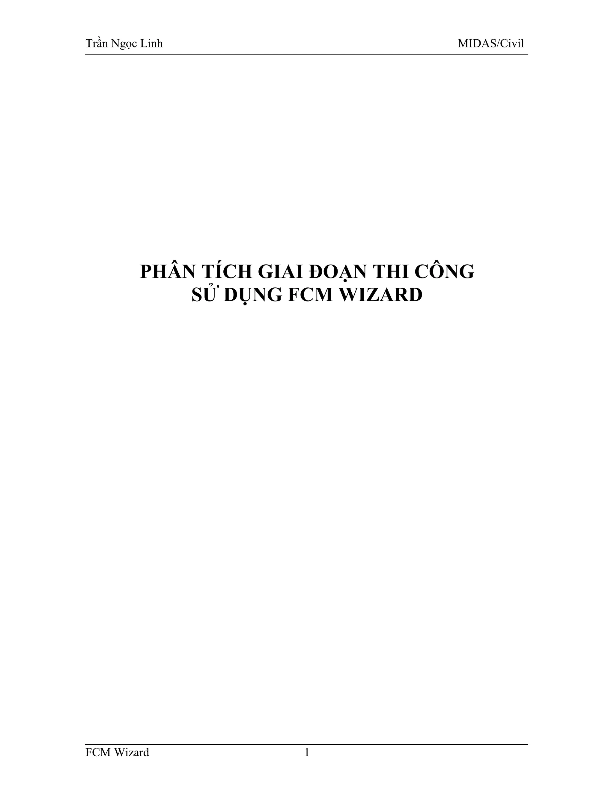 Pt giai doan thi cong su dung fcm wizard | PDF