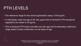 Hyperparathyroidism: Often Below The Radar | PPT