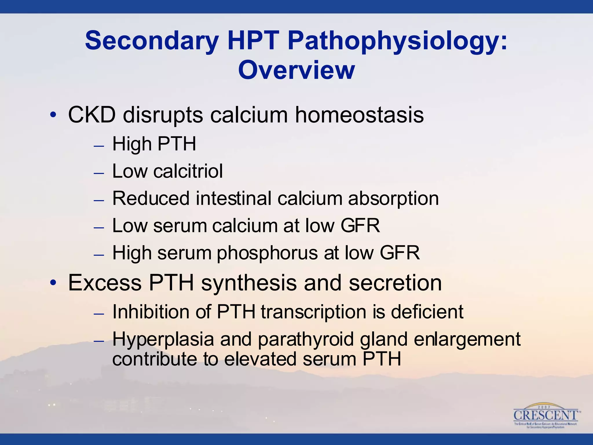 PTH - Chronic Renal Failure | PPT