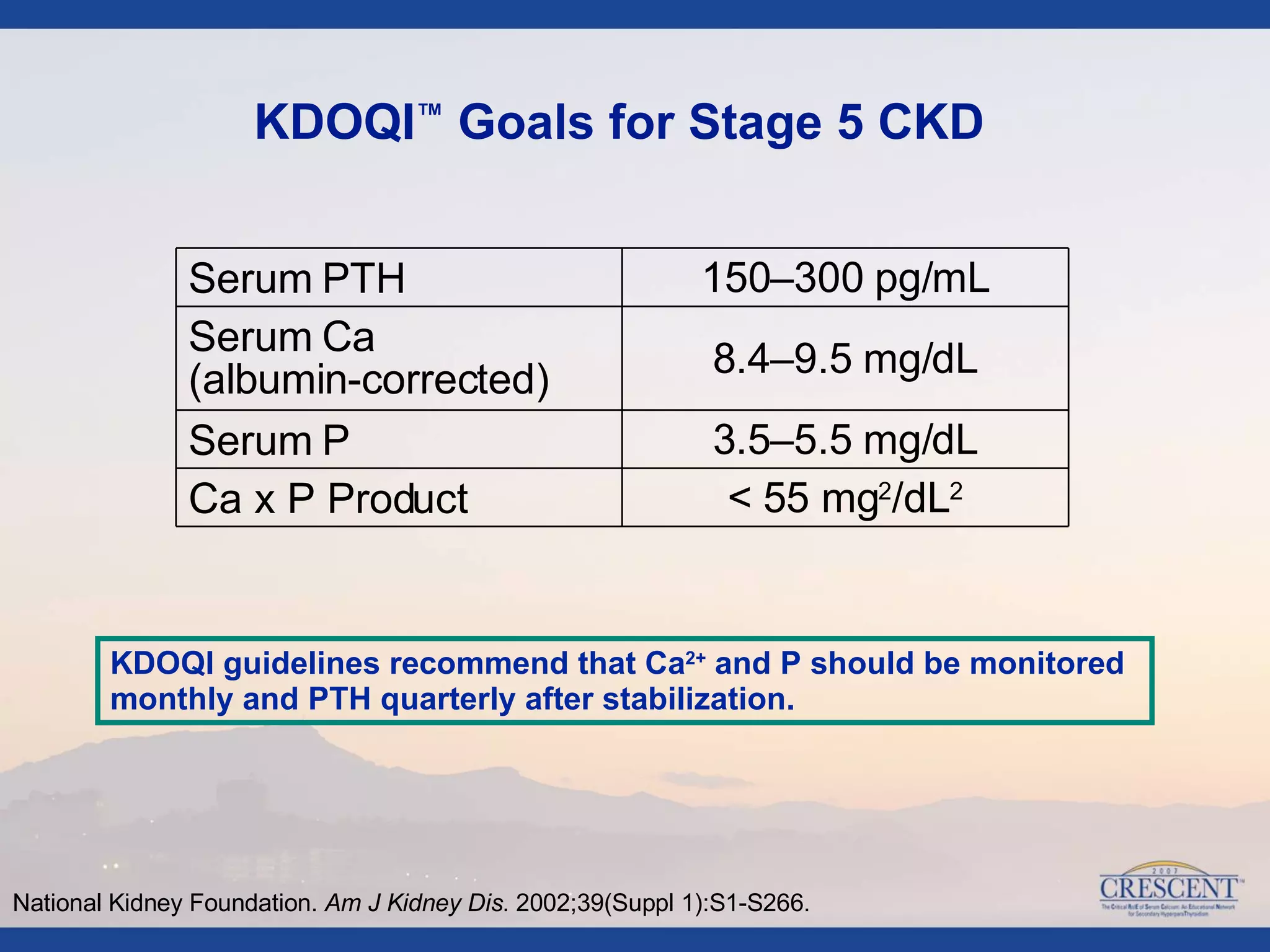 PTH - Chronic Renal Failure | PPT