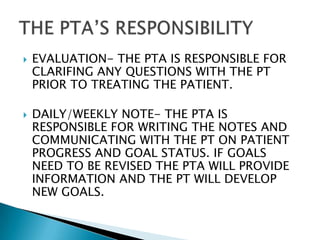 Ptha 1301 documention 2 powerpoint | PPT
