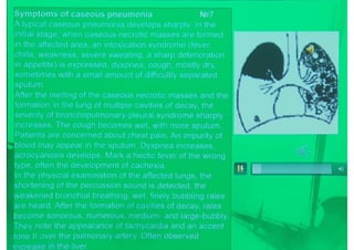 Acute progressive tuberculosis. Tuberculosis | PPT