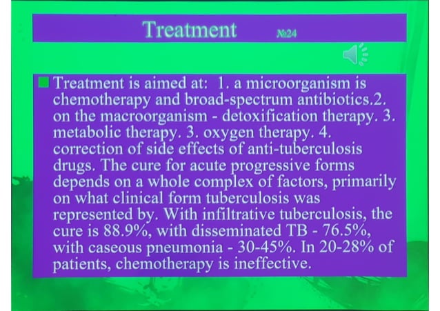 Acute progressive tuberculosis. Tuberculosis | PPT