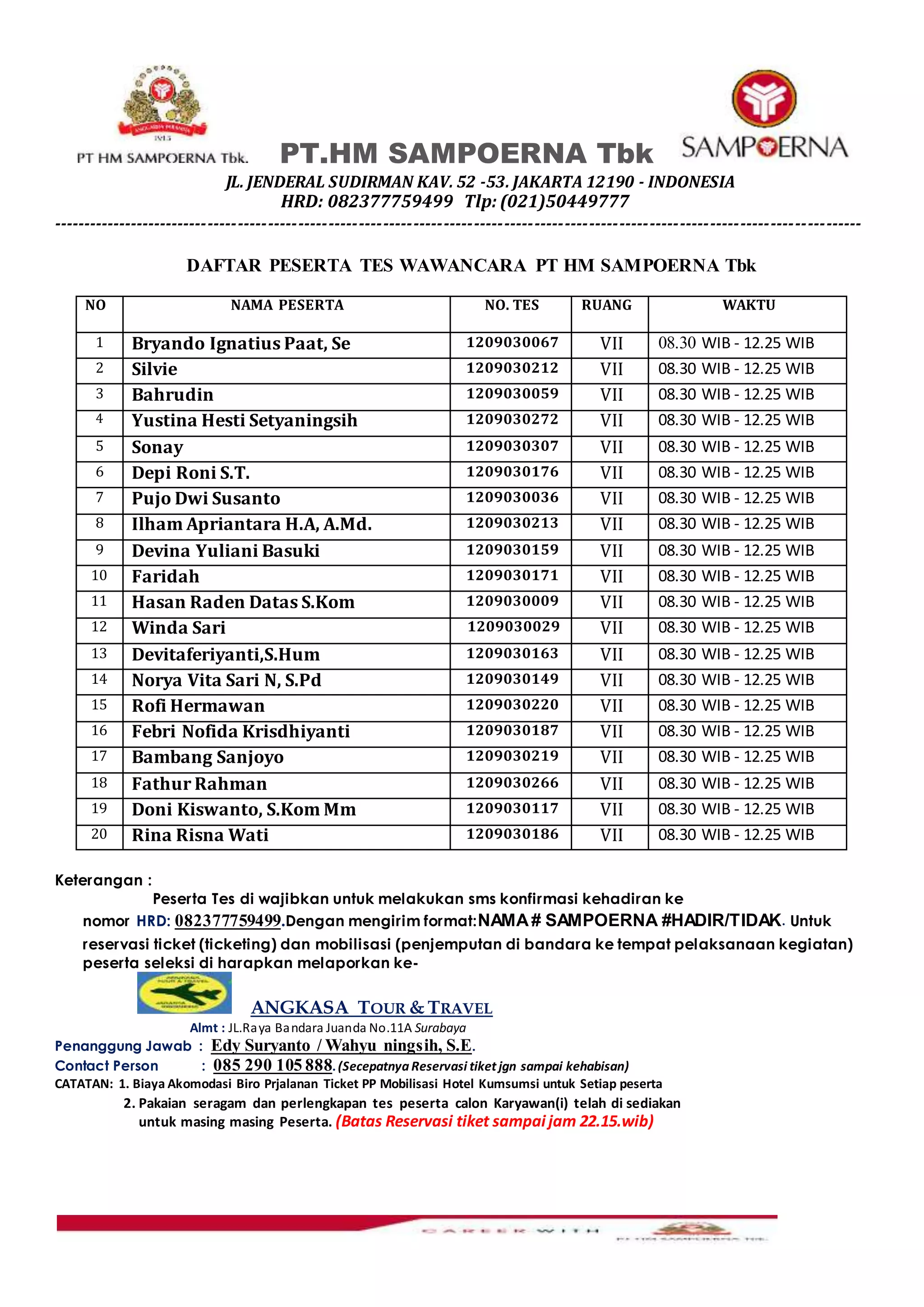 Awas penipuan mengatasnamakan Pt hm sampoerna tbk sub | PDF