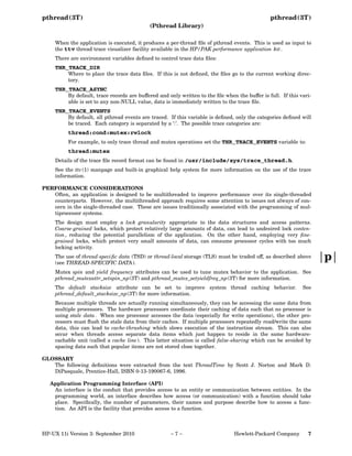 Pthread Library | PDF