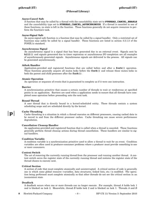 Pthread Library | PDF