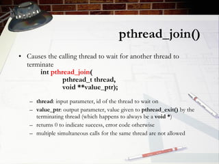 P threads | PPT