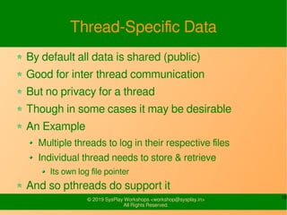 POSIX Threads | PDF