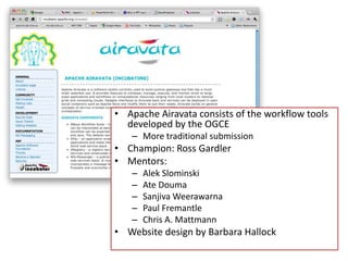 Experiences with the Apache Software Foundation | PPTX