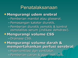 Peningkatan Tekanan Intrakranial | PPT