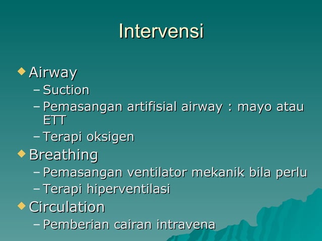 Peningkatan Tekanan Intrakranial | PPT