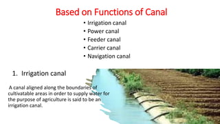 types of canals | PDF