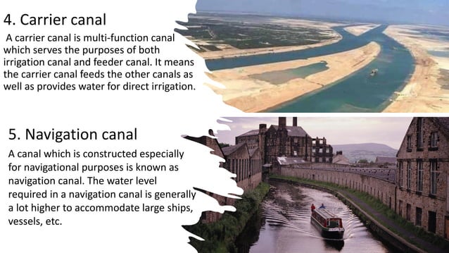 types of canals | PDF