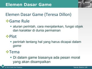 Ptin632 02 pengantar teknologi game | PDF