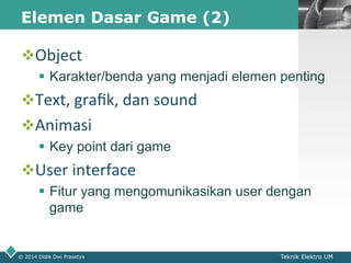 Ptin632 02 pengantar teknologi game | PDF