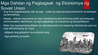 Aralin 13: MGA IDEOLOHIYA, COLD WAR, AT NEOKOLONIYALISMO | PPTX