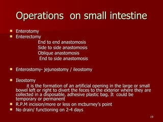 P tin appedectomy& hernia | PPT