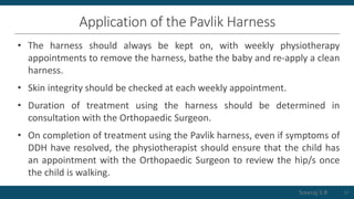 Physiotherapy in Developmental Dysplasia of Hip | PPTX