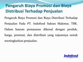 Pt indofood sukses makmur tbk. | PPTX