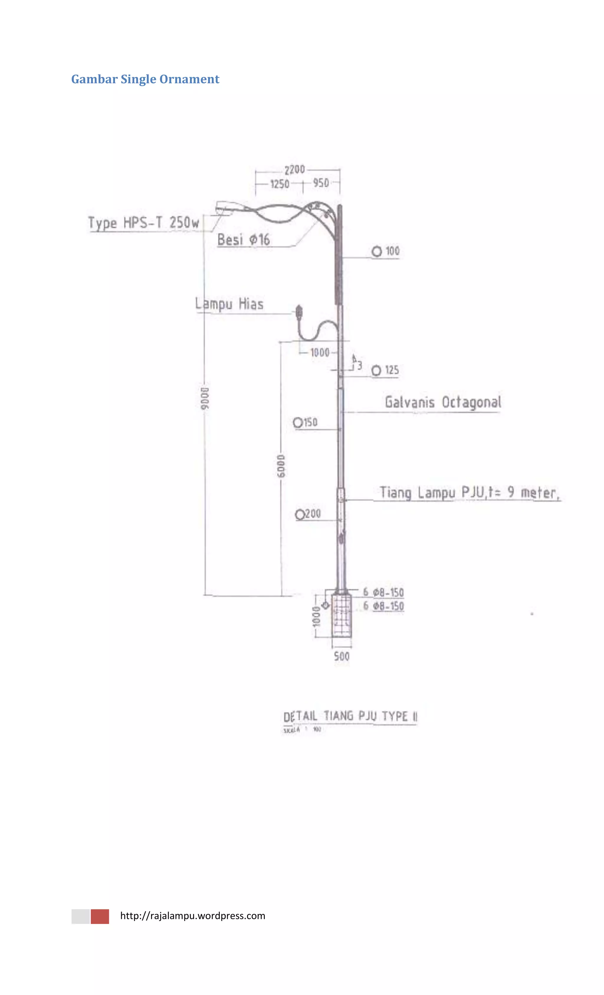 Daftar Harga Tiang PJU Bali | PDF