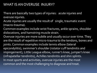 PT in overuse injury | PPTX