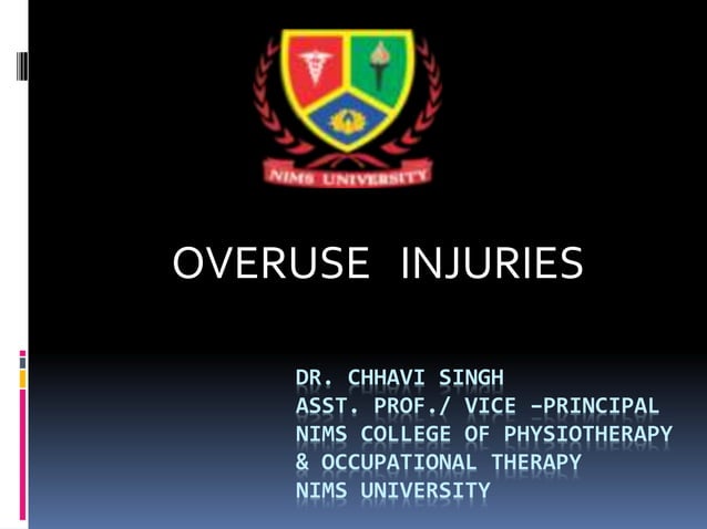 PT in overuse injury | PPT