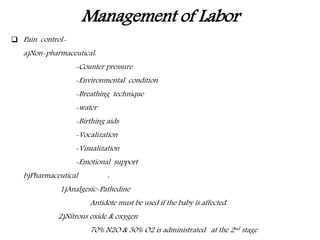 Physiotherapy In Surgical Condition (Labour) 3rd year | PPTX