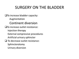 Pt in urosurgery | PPTX
