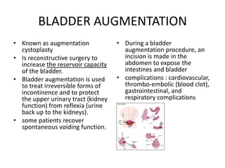 Pt in urosurgery | PPTX