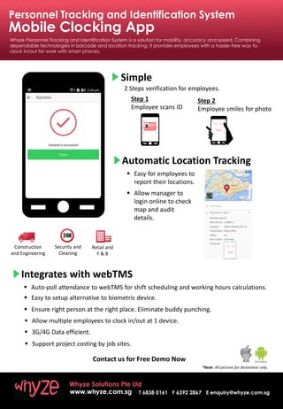 Personnel Tracking and Identification System | PDF