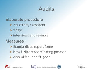 Beyond Accepted Standards: Past, Present and Future of the German ...