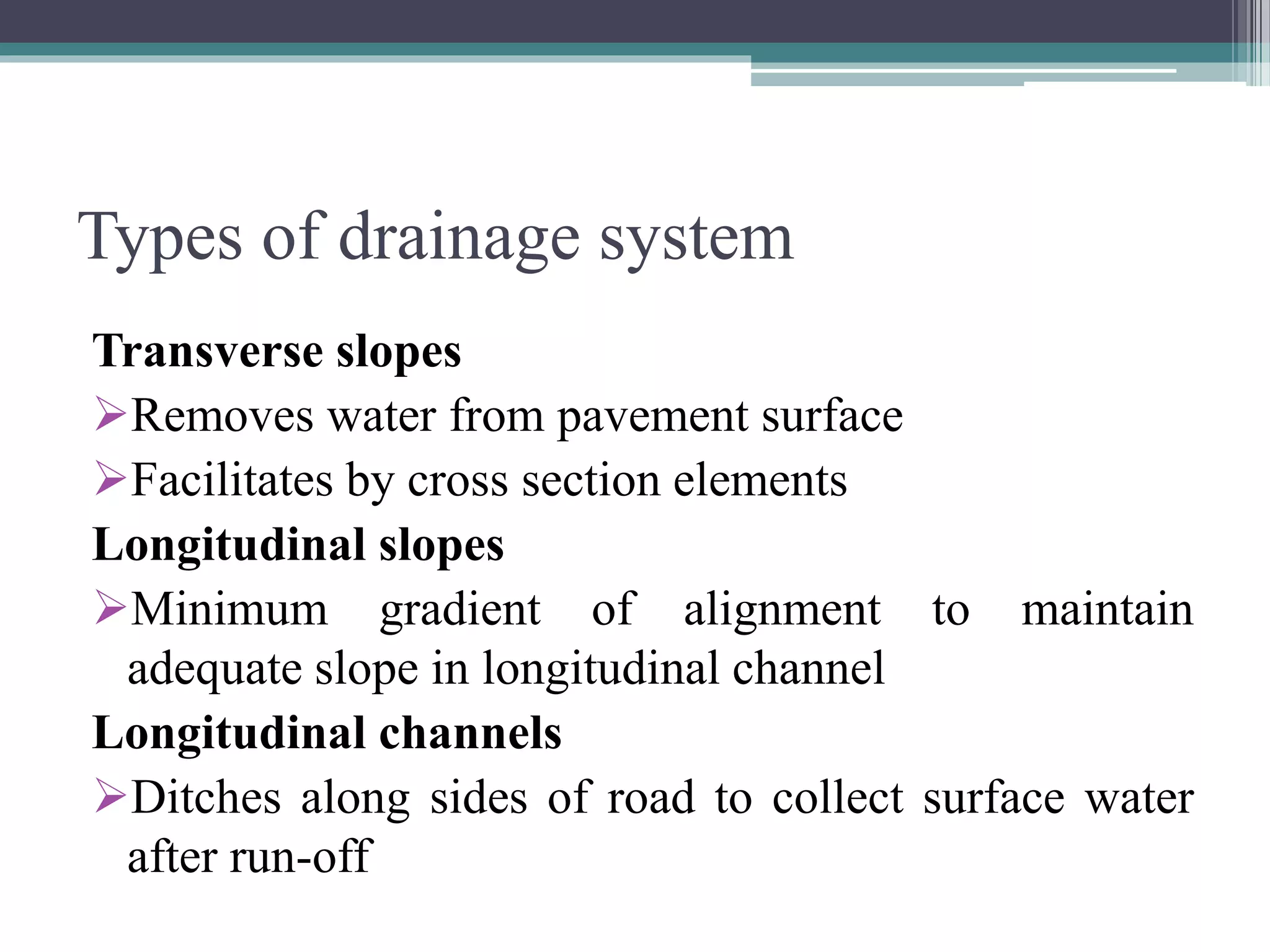widening of flexible pavement AND construction of drainage system | PPTX