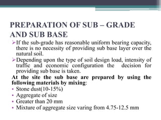 widening of flexible pavement AND construction of drainage system | PPTX