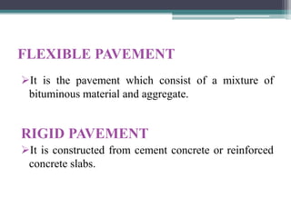 widening of flexible pavement AND construction of drainage system ...