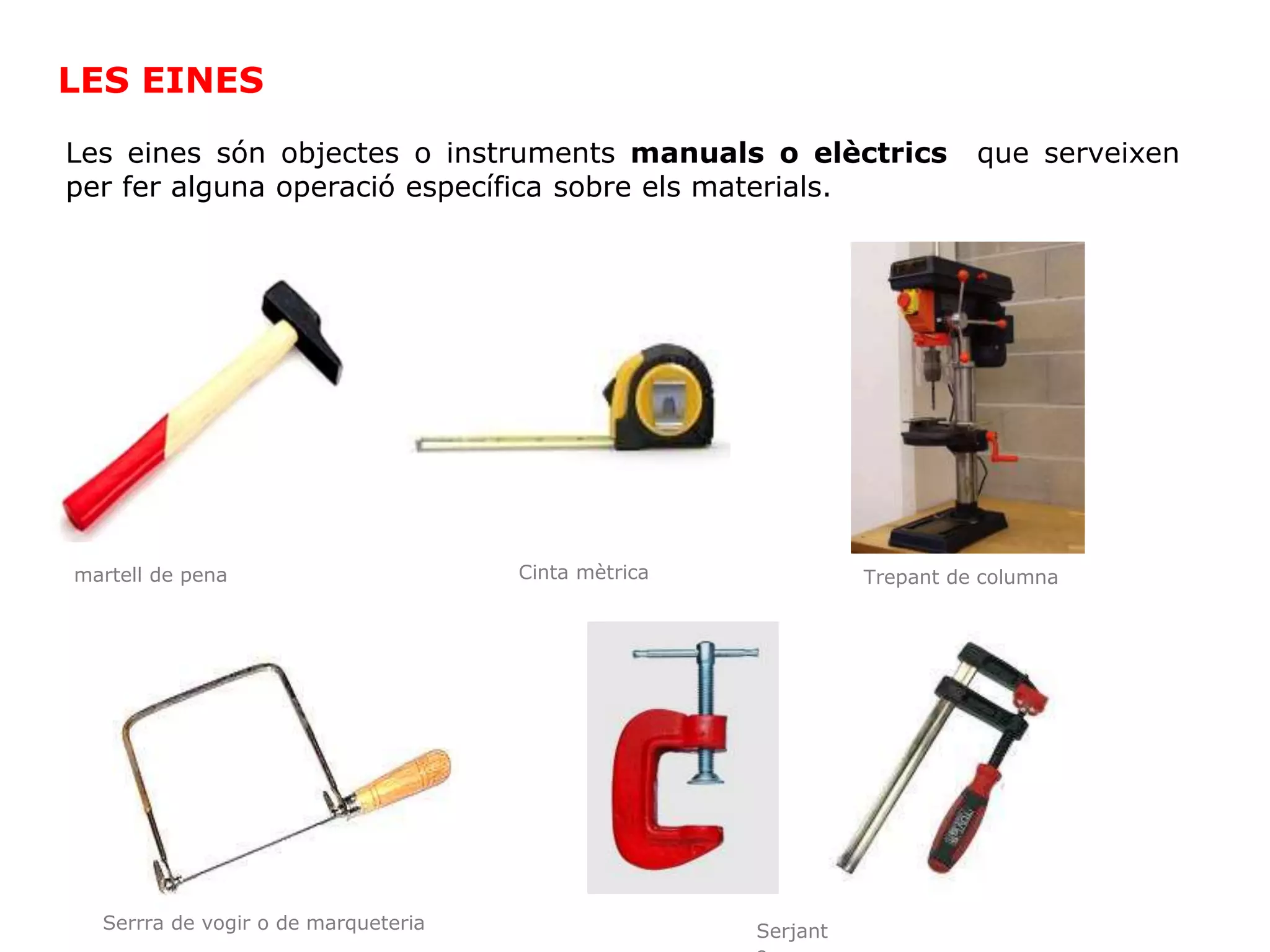 L'AULA TALLER. EINES I OPERACIONS | PPTX