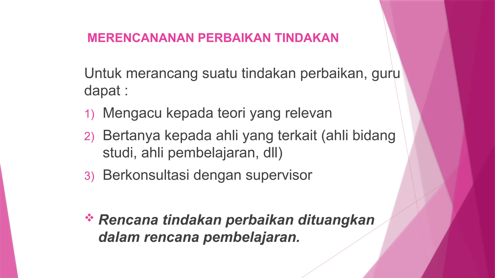 Model dan jenis dalam penelitian tindakan kelas | PPT