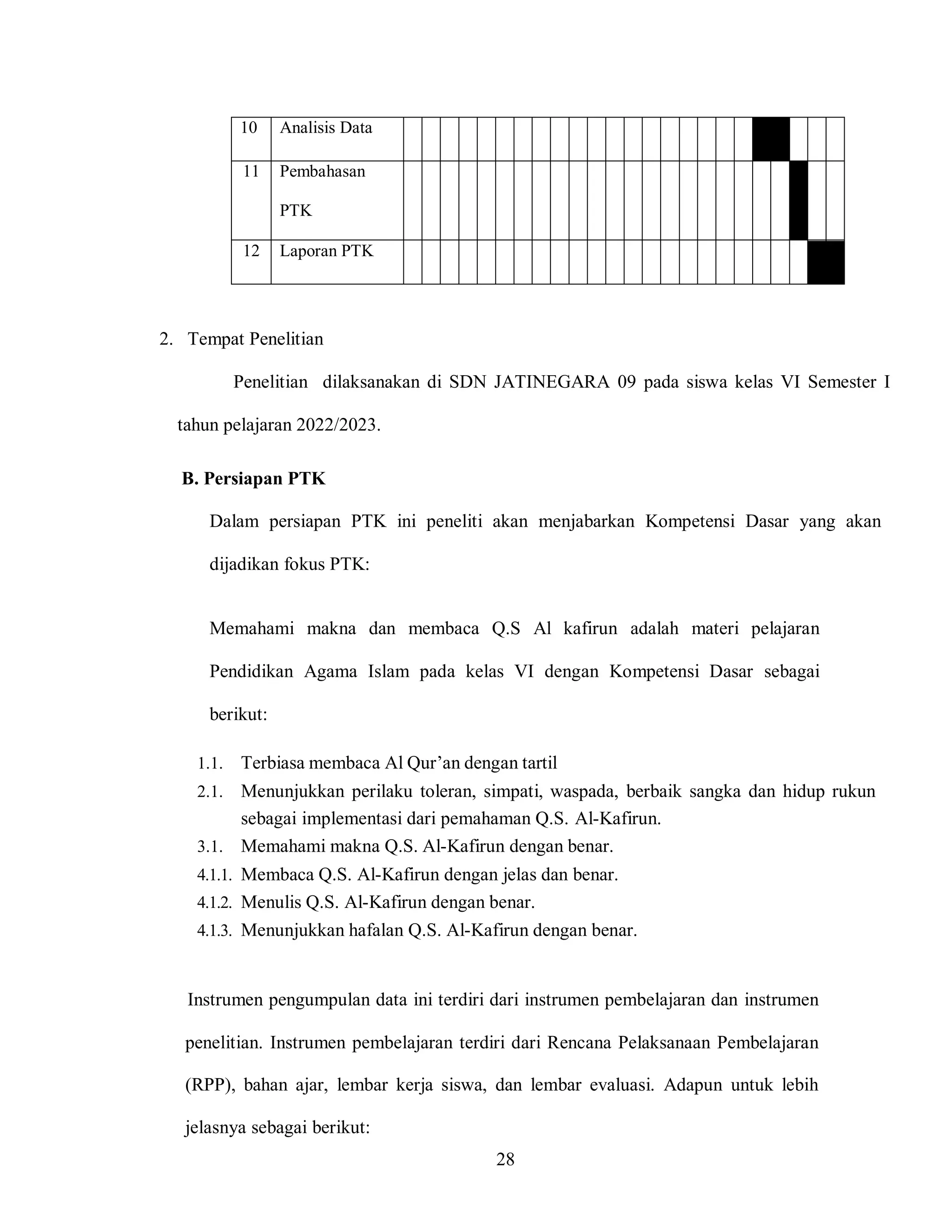 PROPOSAL PTK MULYADI PROPOSAL PENELITIAN TINDAKAN KELAS UPAYA PENINGKATAN HASIL BELAJAR MEMAHAMI ...