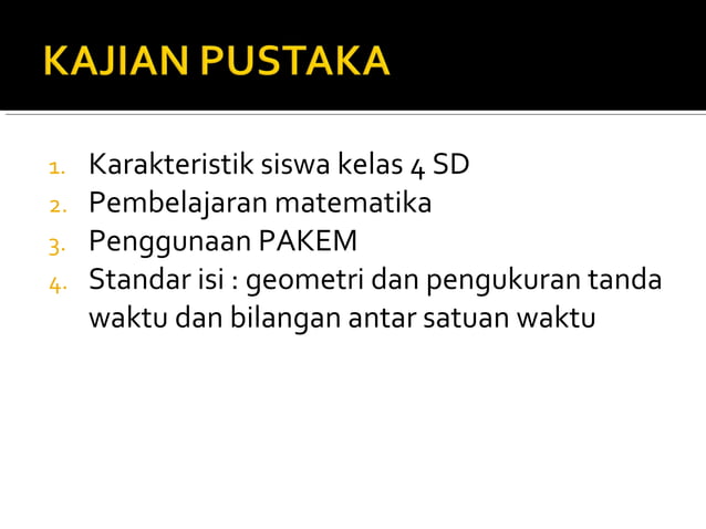 PTK Problem Based Learning | PPT