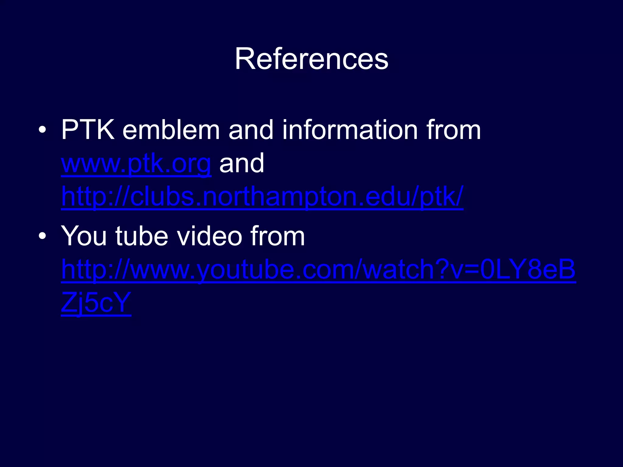 PTK Orientation PowerPoint | PPTX