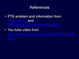 PTK Orientation PowerPoint | PPTX