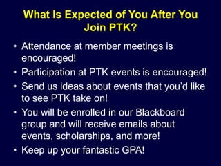 PTK Orientation PowerPoint | PPTX